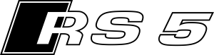 Sticker Audi Rs5 - ref.10940 | MPA Déco