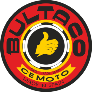 Sticker MOTO BULTACO Logo (4) - ref.d14437 | MPA Déco
