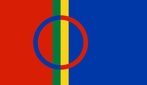 Autocollant Drapeau Laponie Sami - ref.d9829 | MPA Déco