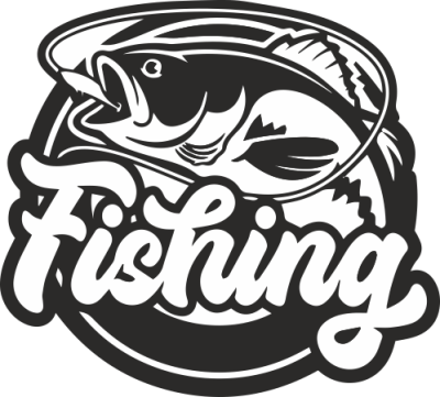 Sticker Pêche Poisson Fishing 2 - ref.d20139 | MPA Déco