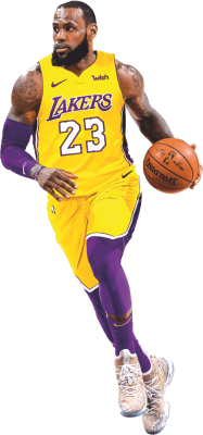 Sticker Basket Lebron James Lakers 23 - ref.d21105 | MPA Déco
