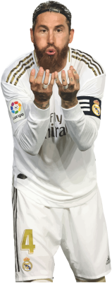 Sticker Joueur de foot Sergio Ramos Real Madrid 2 - ref.d21214 | MPA Déco