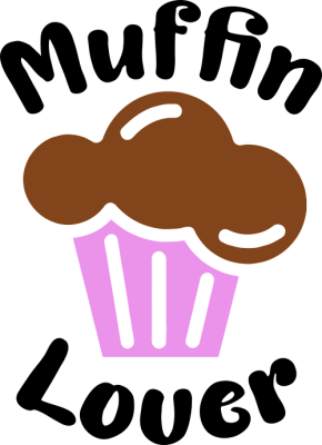 Sticker Mural Muffin Lover (Couleur) - ref.d17181 | MPA Déco
