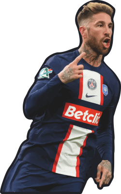 Sticker Joueur de foot Sergio Ramos PSG - ref.d21210 | MPA Déco