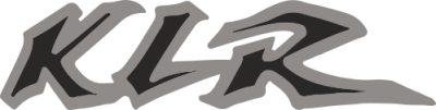 Sticker KAWASAKI KLR (2) - ref.d14030 | MPA Déco