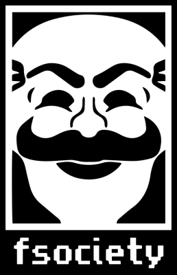 Sticker Mr Robot FSOCIETY Logo - ref.d19263 | MPA Déco