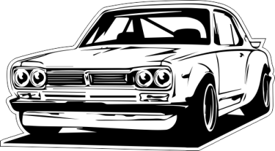 Sticker NISSAN Skyline GT-R - ref.d15446 | MPA Déco