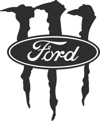 Sticker Monster Ford - ref.d9266 | MPA Déco