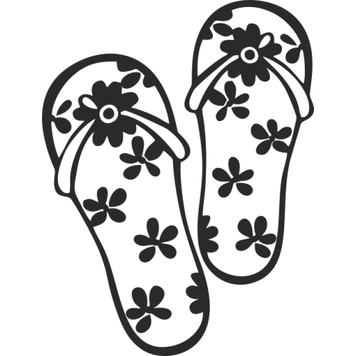 Sticker Mural Tongs | MPA Déco