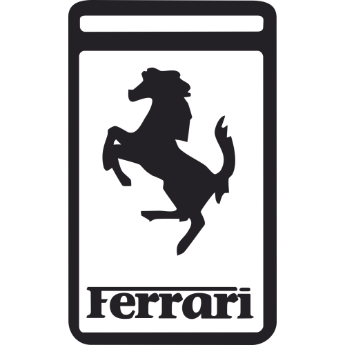 Sticker Ferrari Logo | MPA Déco