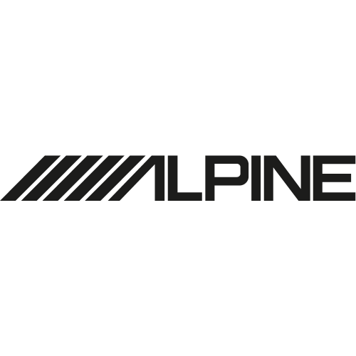 Sticker Logo Alpine | MPA Déco