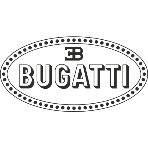 Sticker Bugatti Logo | MPA Déco