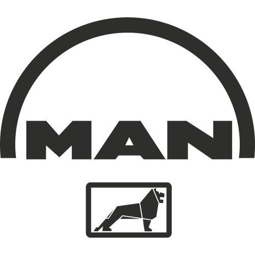 Sticker Man Logo 2 | MPA Déco