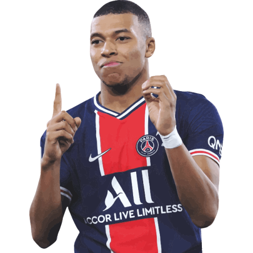 Sticker Football PSG Kylian Mbappé | MPA Déco
