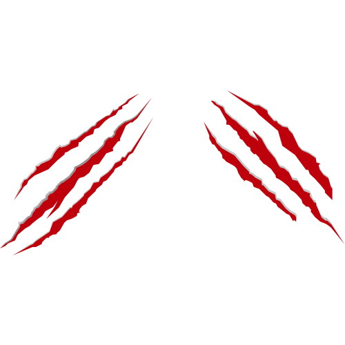 Sticker Griffure wolve | MPA Déco