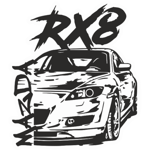 Sticker Mazda RX8 Car | MPA Déco