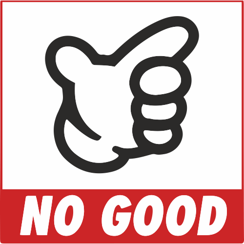 Sticker No Good | MPA Déco