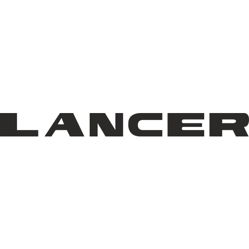 Sticker MITSUBISHI Lancer logo | MPA Déco