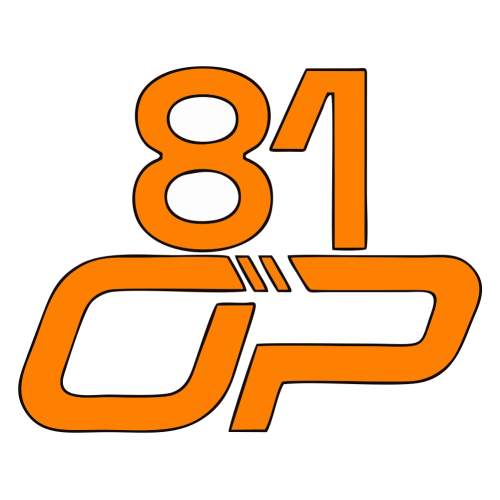 Sticker Oscar Piastri Logo "81 OP" | MPA Déco