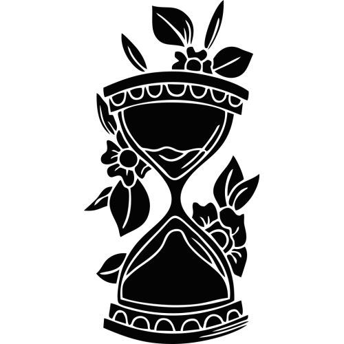 Sticker Sablier Vintage 2 | MPA Déco