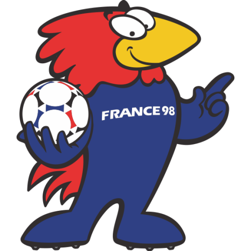 Sticker Football Footix Coupe du Monde 1998 | MPA Déco