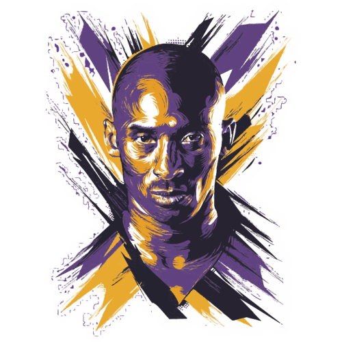 Sticker Basket Kobe Bryant 2 | MPA Déco