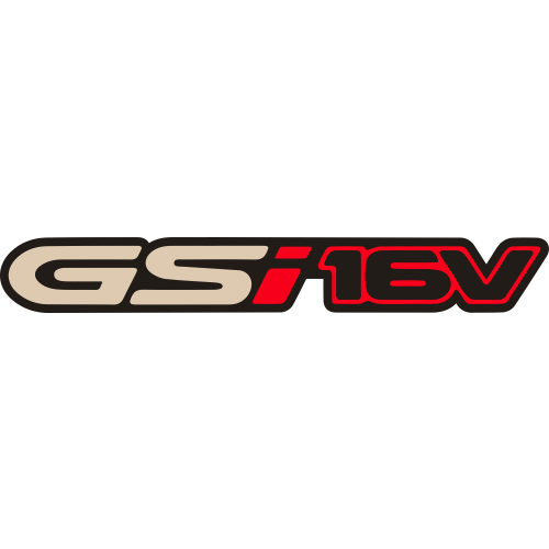 Sticker Sport Gsi 16v (Couleur) | MPA Déco