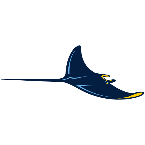 Sticker MLB Logo Tampa Bay Rays 4 | MPA Déco