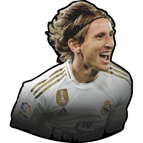 Sticker Joueur de foot Luka Modric 5 | MPA Déco