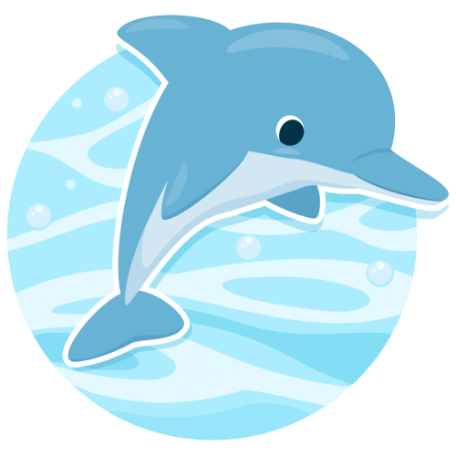 Sticker Dauphin Enfant 3 | MPA Déco
