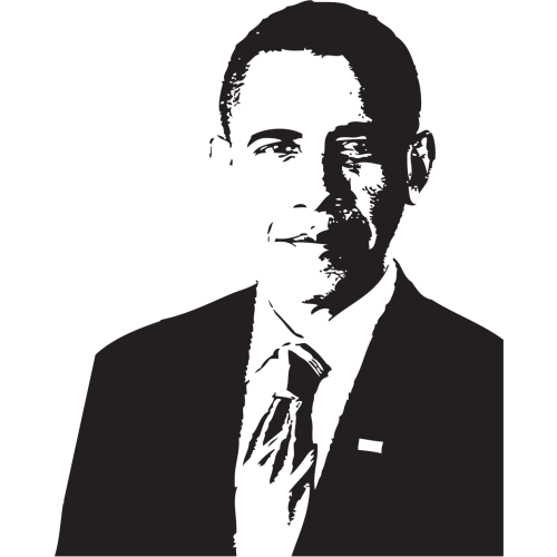 Sticker Barack Obama | MPA Déco