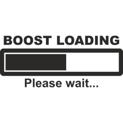 Sticker Boost loading | MPA Déco