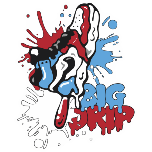 Sticker Logo Nike Air Jordan Big Drip | MPA Déco
