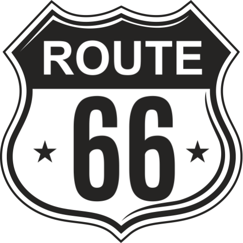 Sticker Route 66 | MPA Déco