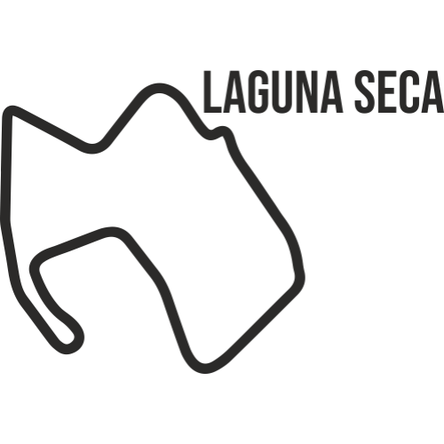 Sticker Circuit Laguna Seca | MPA Déco