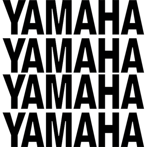 Kit Sticker Moto Retro Réfléchissant YAMAHA | MPA Déco