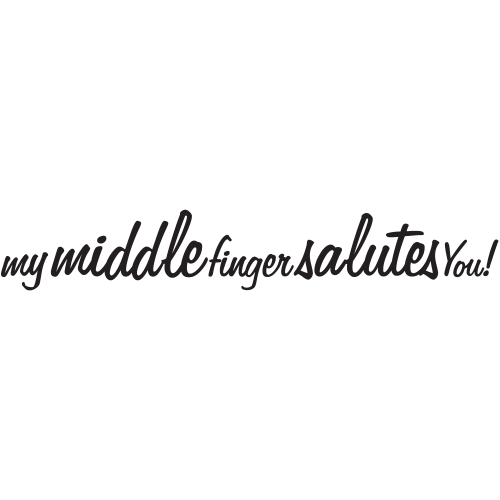 Jdm Middle Finger | MPA Déco