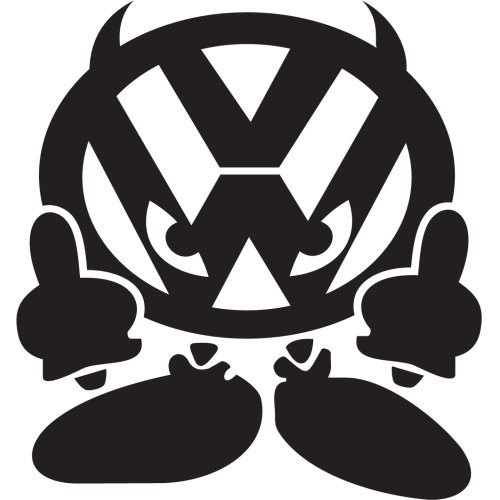 Sticker Volkswagen Devil | MPA Déco