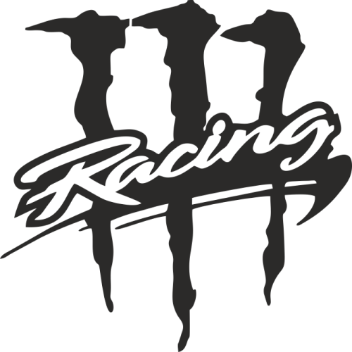Sticker Monster Racing JDM | MPA Déco
