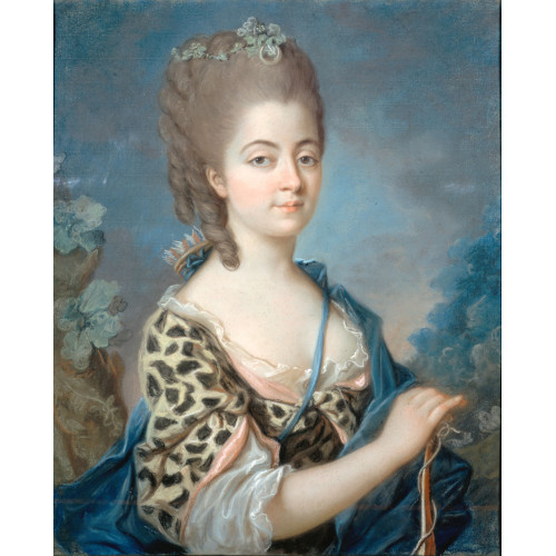Affiche personnalisée Peinture 18e siècle - Portrait de Marie Aurore de ...