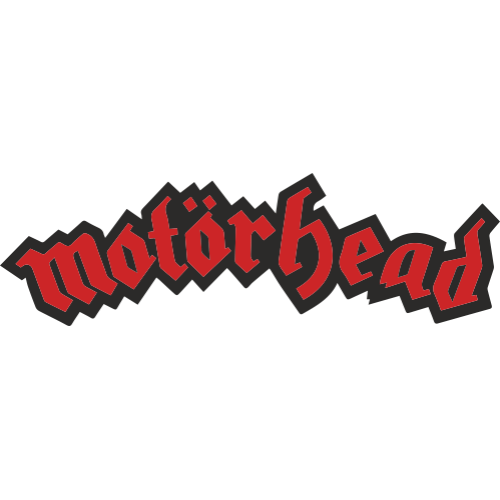 Sticker Motorhead Logo Rouge | MPA Déco