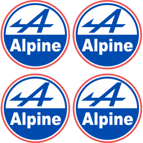 Stickers Jantes Alpine Vintage | MPA Déco