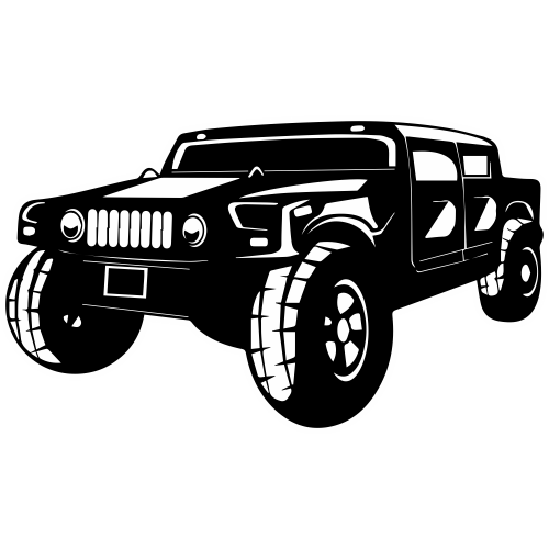 Sticker HUMMER (3) | MPA Déco