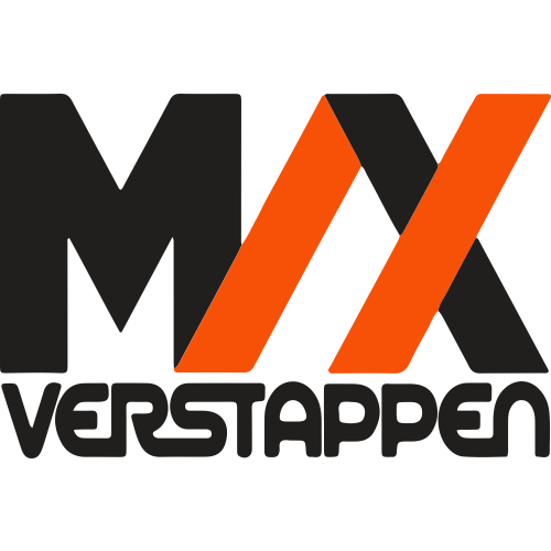 Sticker F1 Max Verstappen Logo Orange | MPA Déco