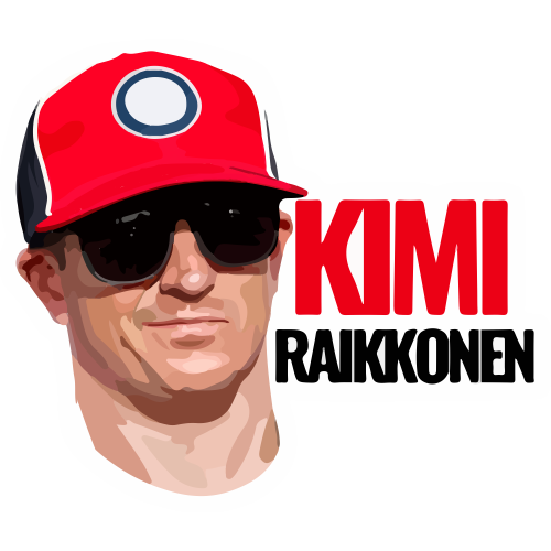 Sticker F1 Kimi Raikkonen | MPA Déco