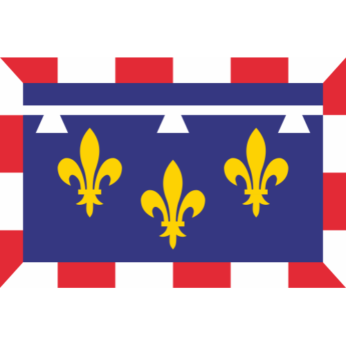 Sticker Drapeau Centre-Val-de-Loire | MPA Déco