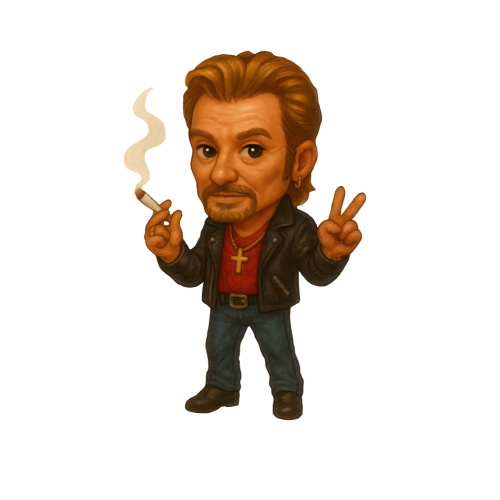 Sticker Johnny Chibi | MPA Déco