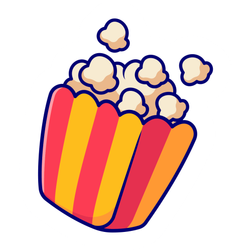 Sticker Pop Corn 2 | MPA Déco