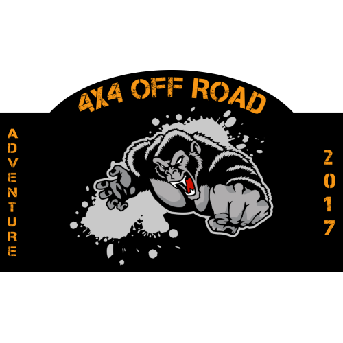 Sticker 4x4 Off Road Adventure 2017 1 | MPA Déco