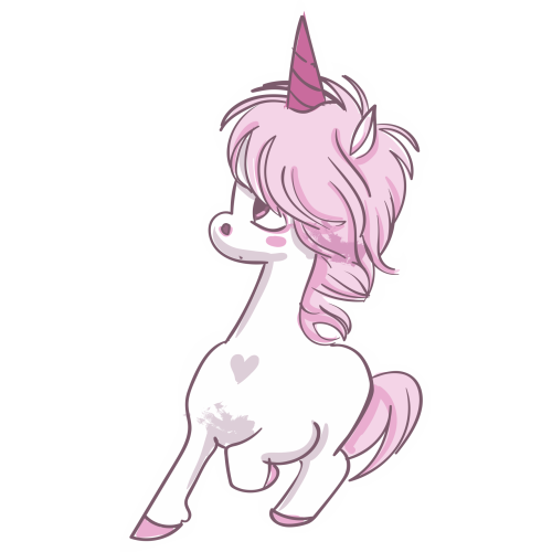 Sticker Licorne Rose 1 | MPA Déco